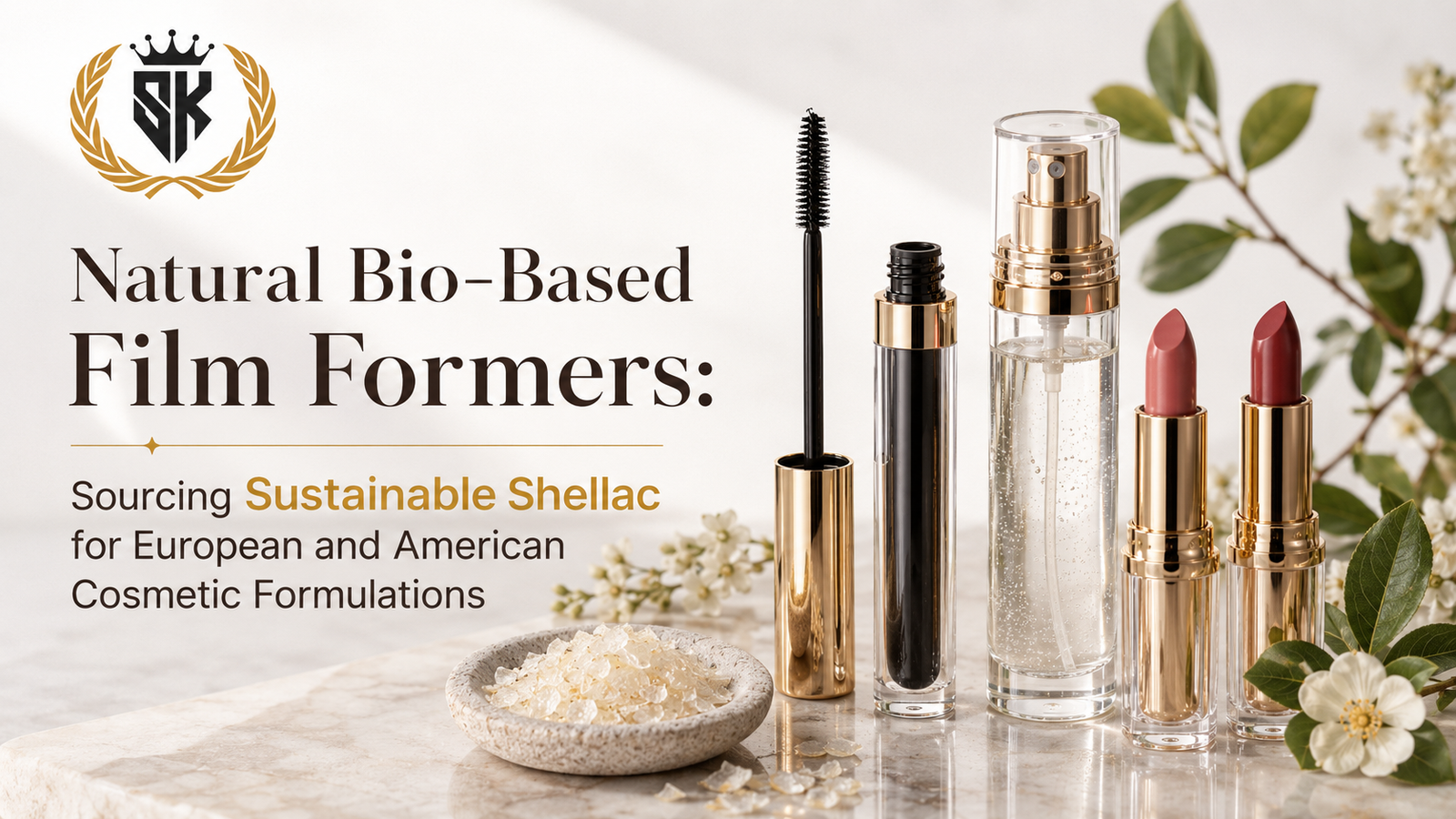 Why Cosmetics Formulation Relies on Cosmetic Grade Shellac