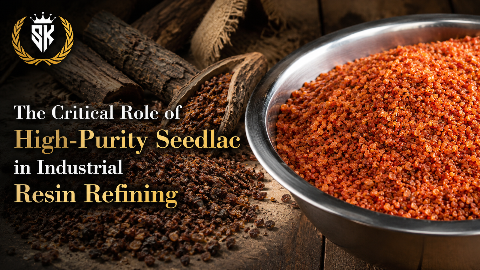 THE CRITICAL ROLE OF HIGH-PURITY SEEDLAC IN INDUSTRIAL RESIN REFINING ...